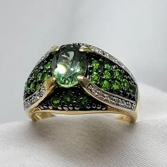 tsavorite ring jtv